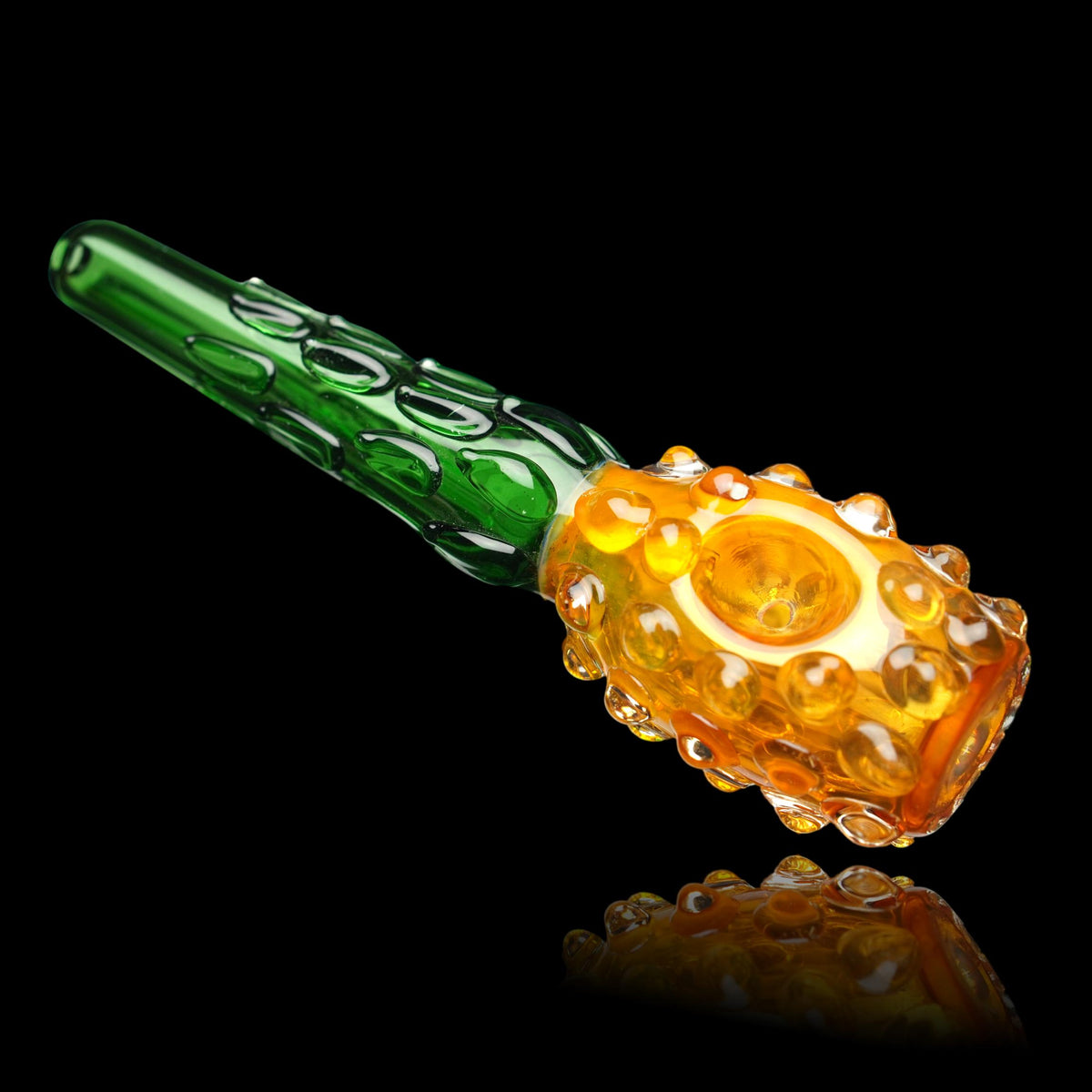 Pineapple Steamroller Glass Pipe | Cheefkit