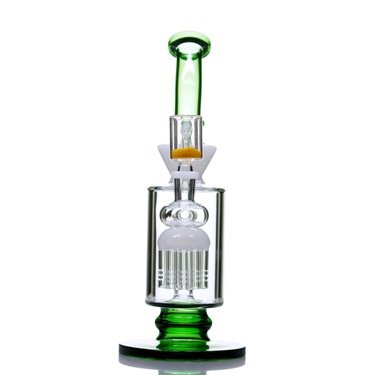 10 Arm Perc Dab Rig With Thermal Sand Banger