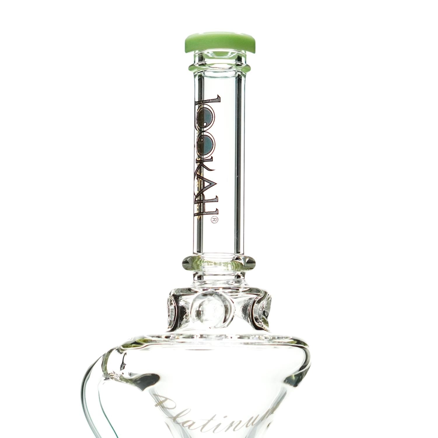 Lookah Glass Platinum Princess Rig
