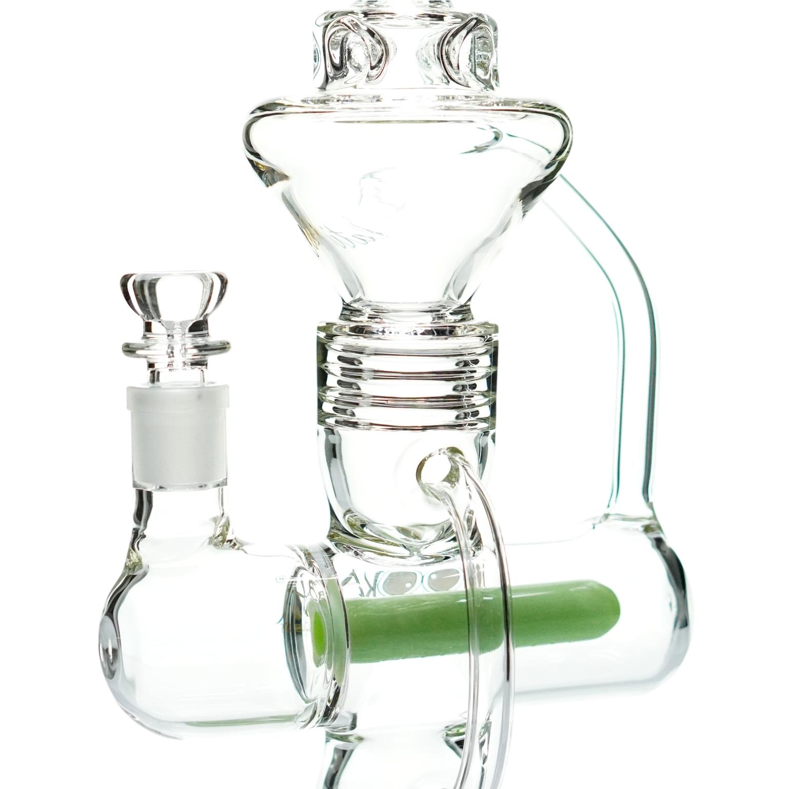 Lookah Glass Platinum Princess Rig
