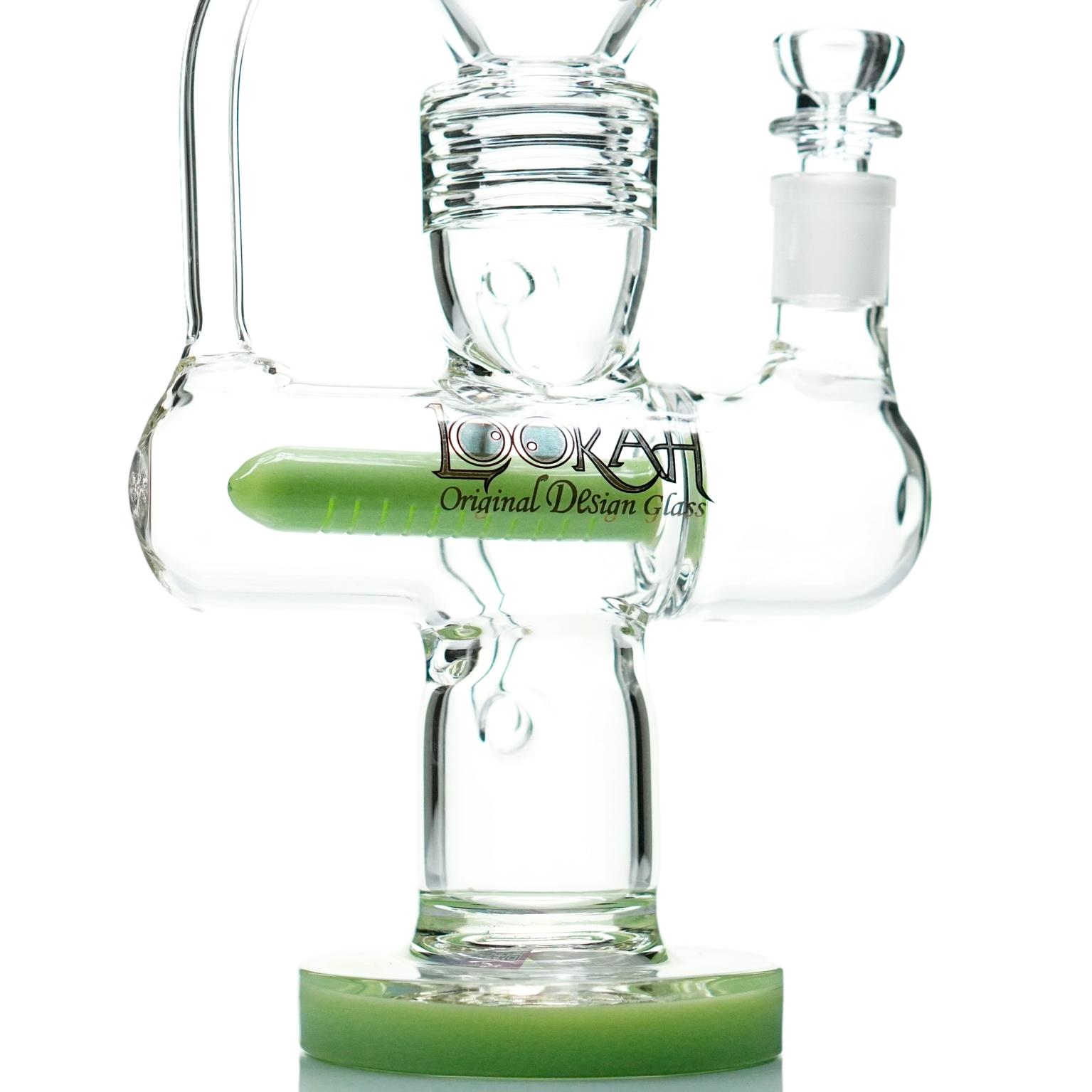 Lookah Glass Platinum Princess Rig