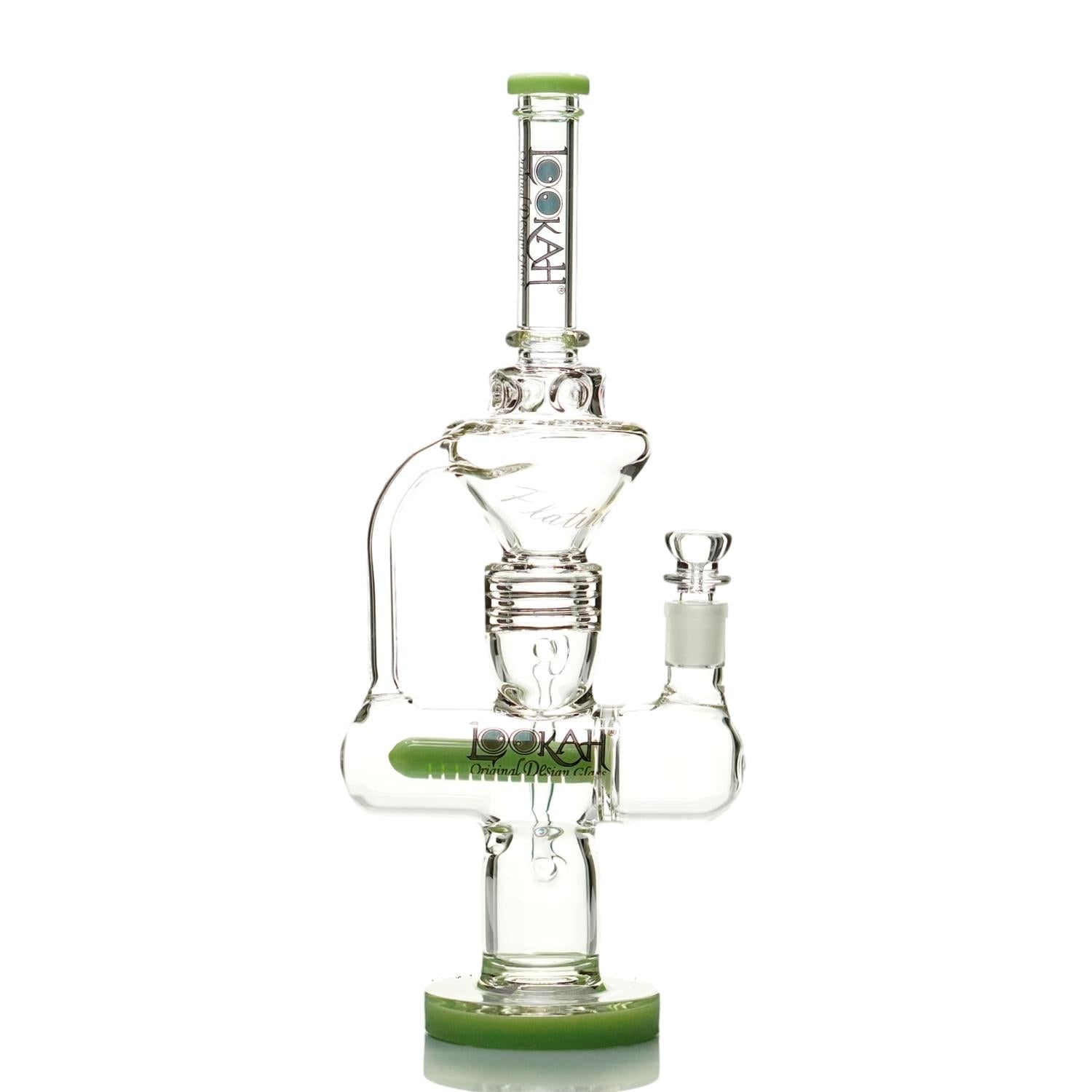 Lookah Glass Platinum Princess Rig