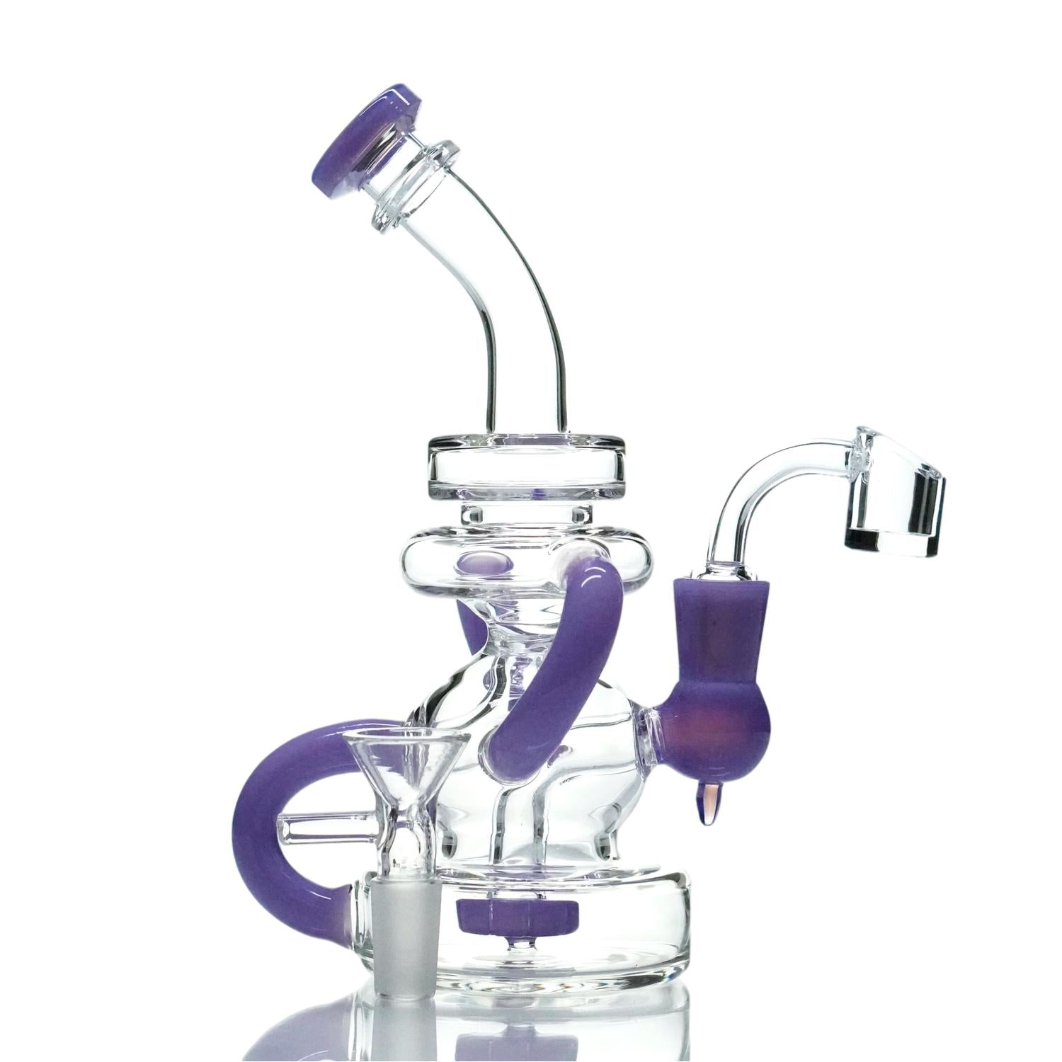 Triple Arm Recycler Dab Rig | Cheefkit