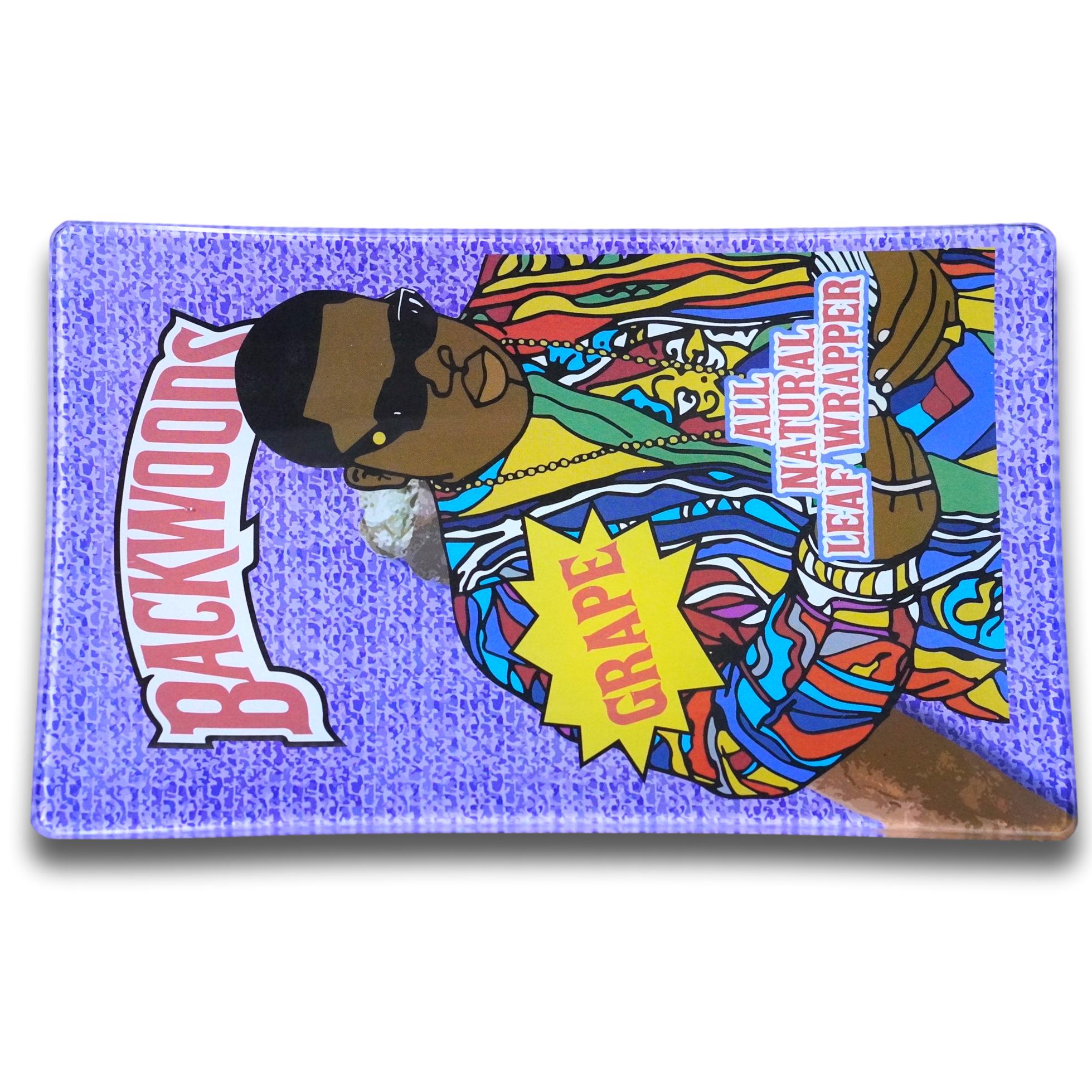 Backwoods Biggie Glass Rolling Tray | Cheefkit