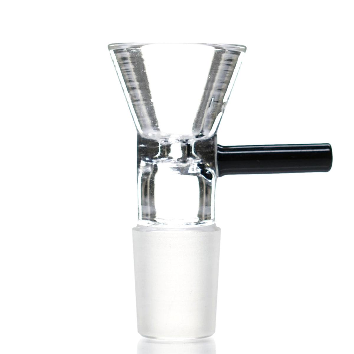 18MM Black Handle Bong Bowl | Cheefkit