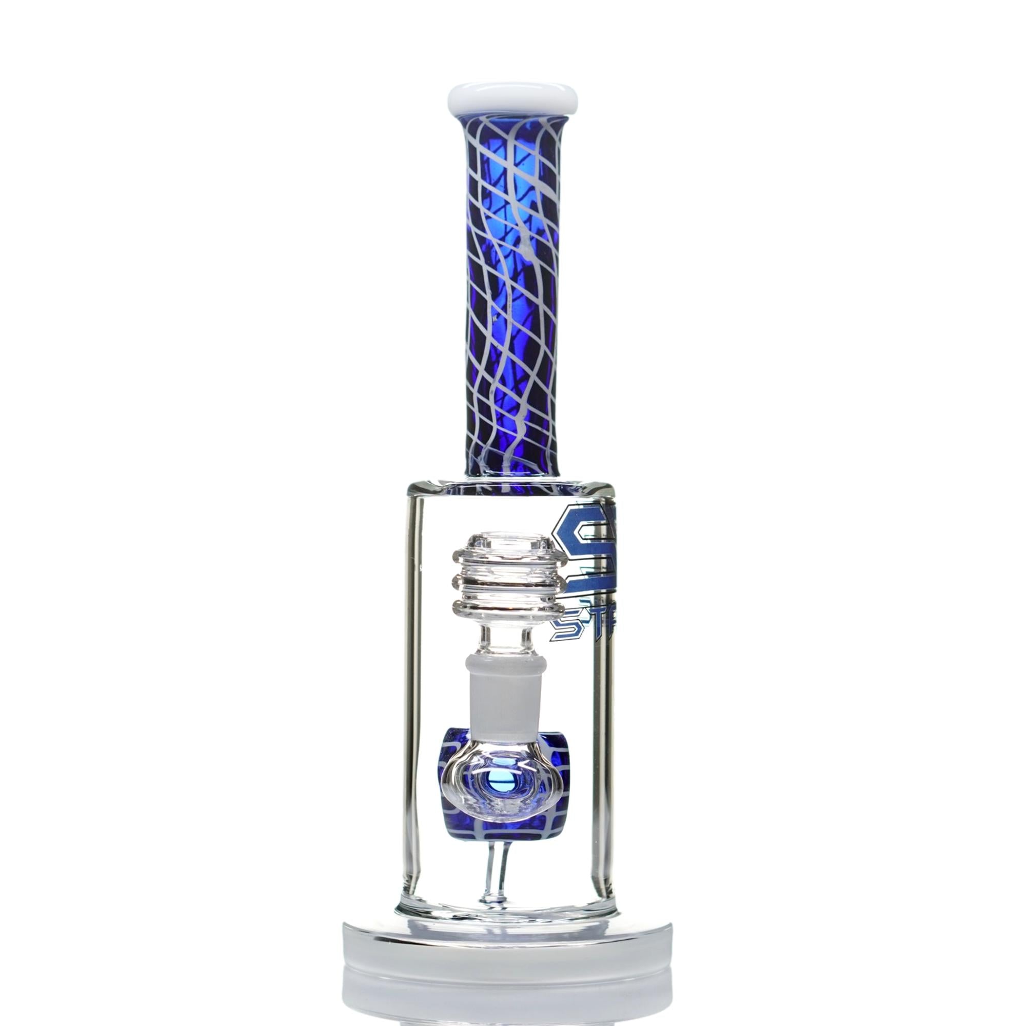 Static Glass Cube Perc Dab Rig | Cheefkit