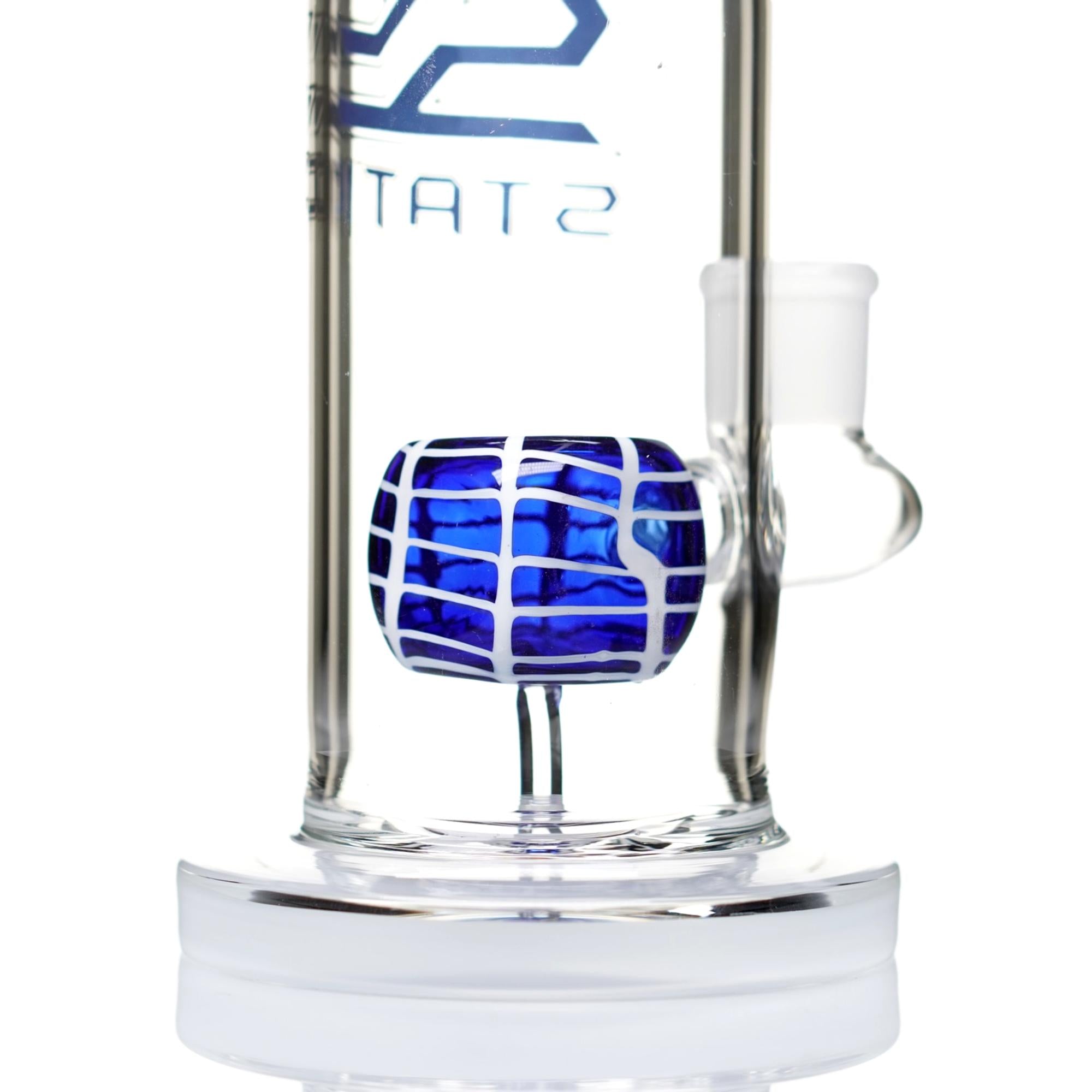 Static Glass Cube Perc Dab Rig | Cheefkit