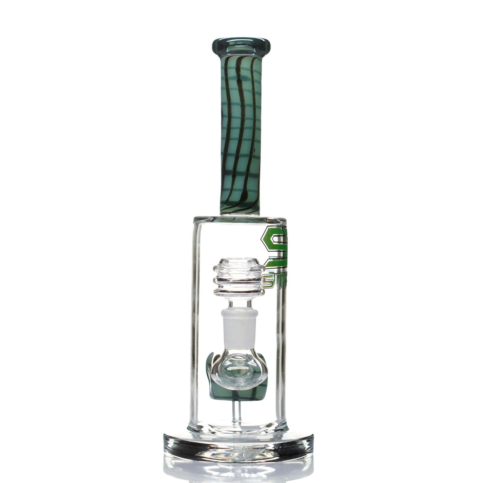 Static Glass Cube Perc Dab Rig | Cheefkit