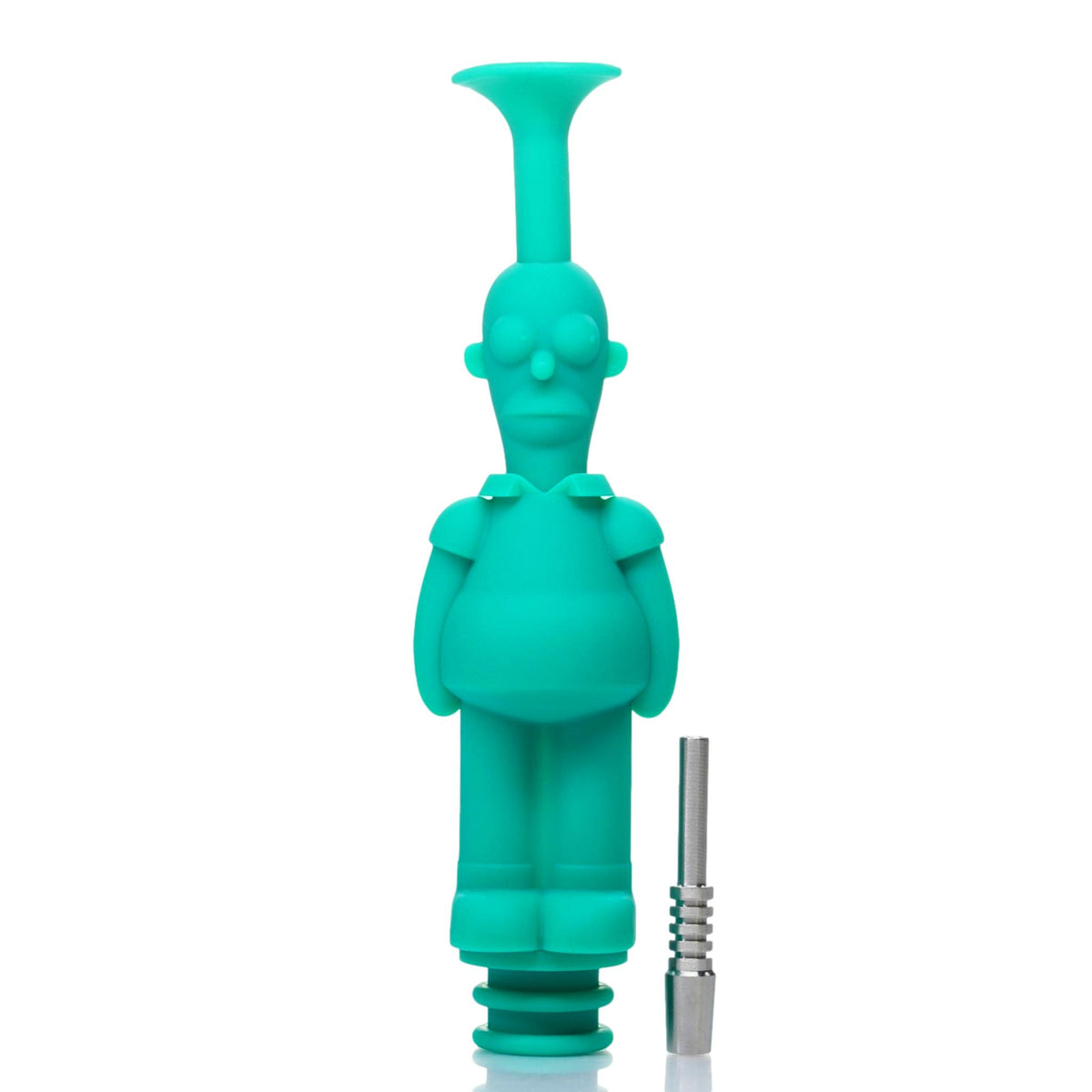 Homer Simpson Silicone Nectar Collector With Titanium Tip | Cheefkit