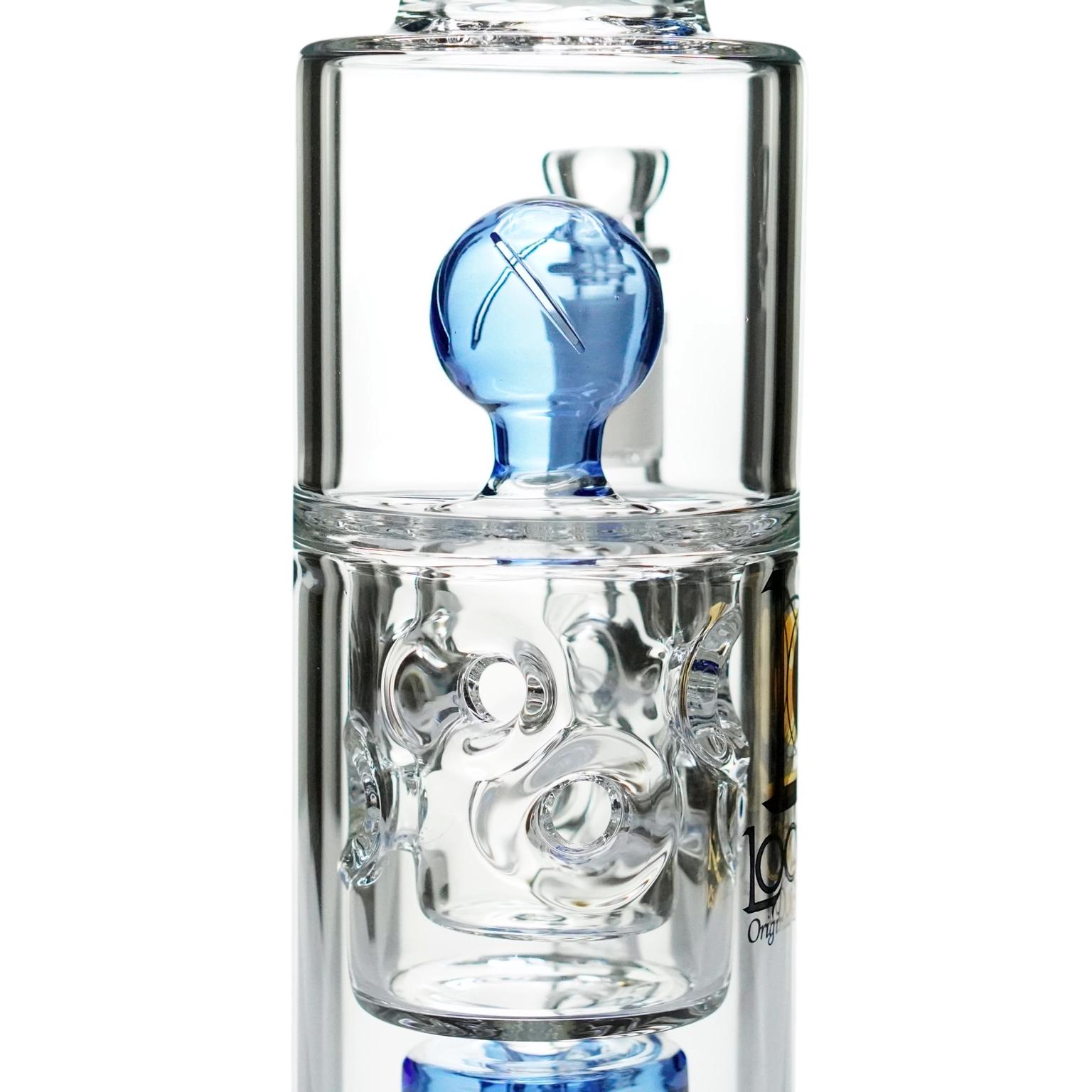 20 Inch Lookah Glass Monster Triple Chamber Rig | Cheefkit
