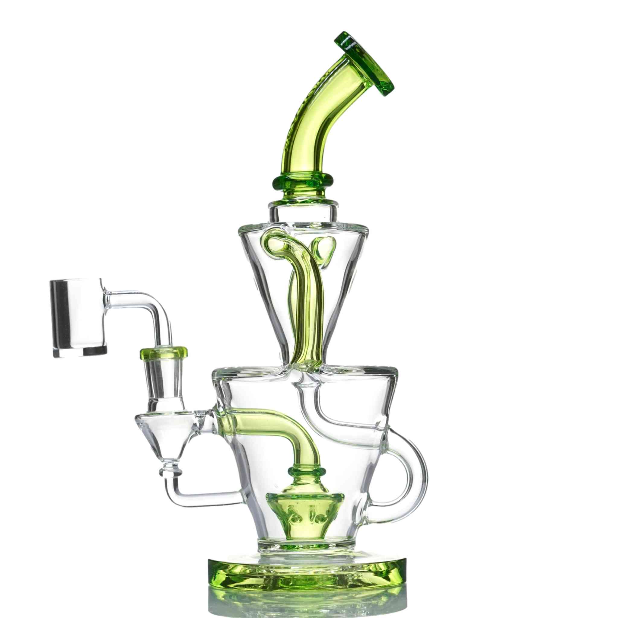 Vortex Recycler Dab Rig Esigo Glass | Cheefkit