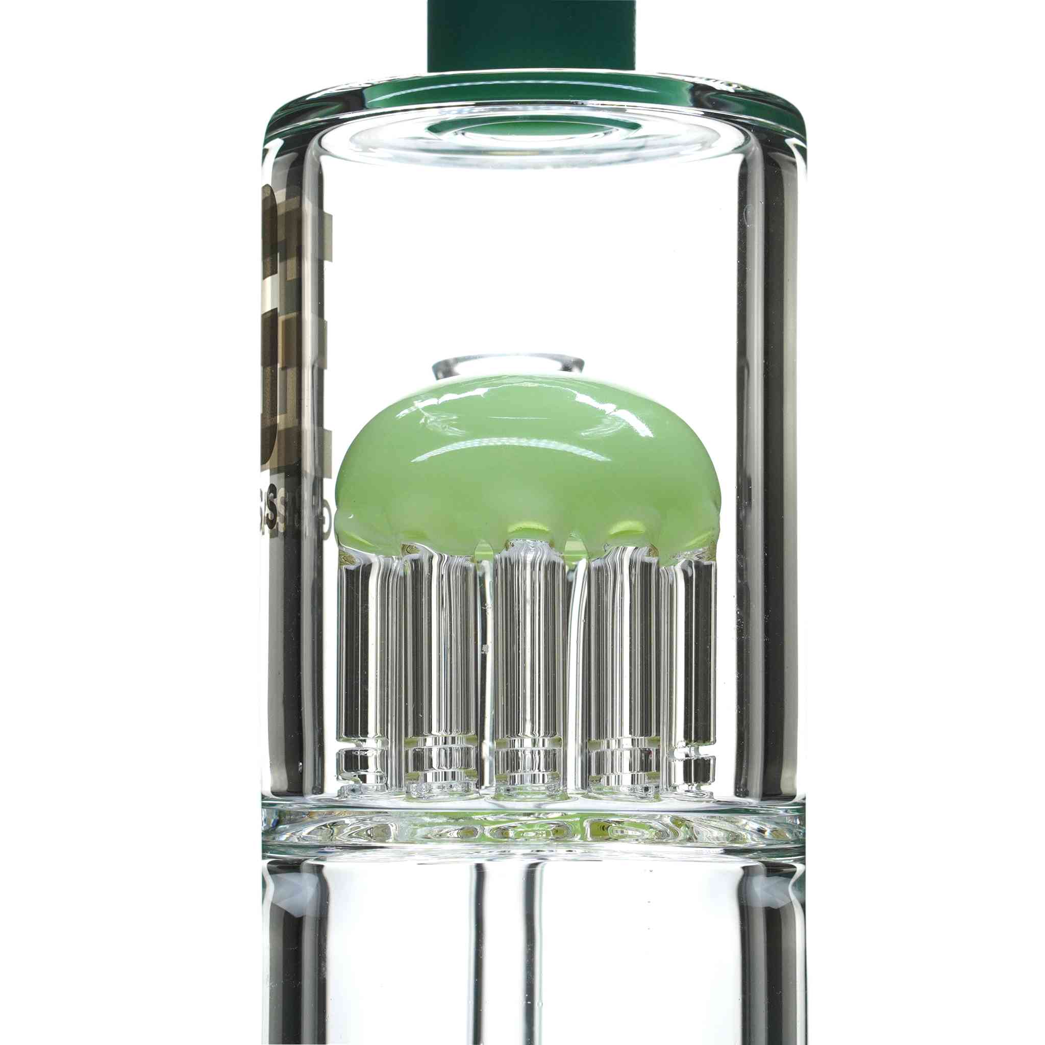 Two Tone Dual Perc Bong Esigo Glass | Cheefkit
