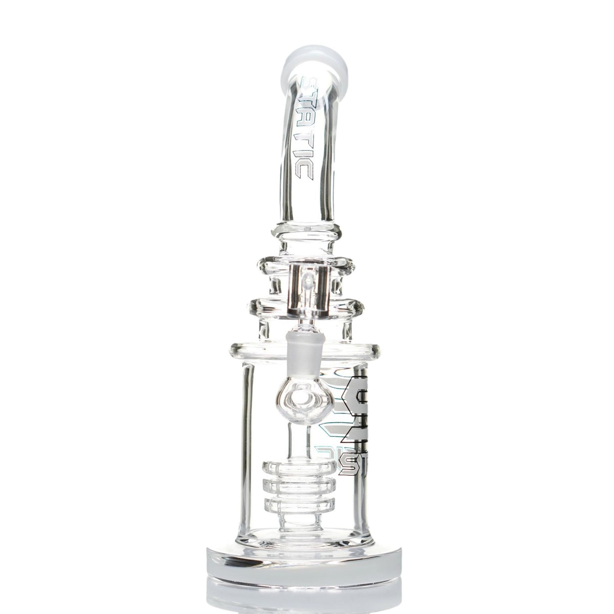 Static Glass Matrix Perc Dab Rig | Cheefkit
