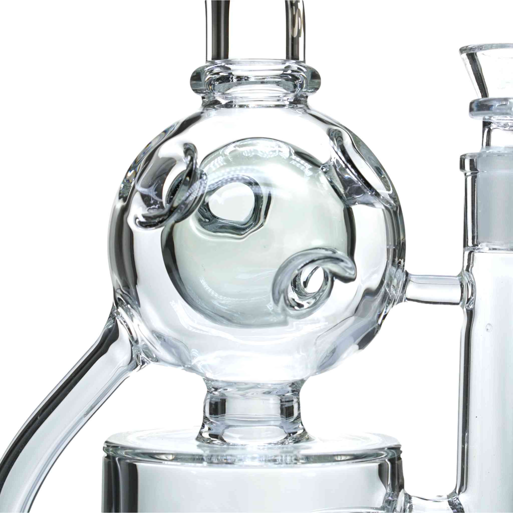XL Fab Egg Recycler Rig Esigo Glass | Cheefkit