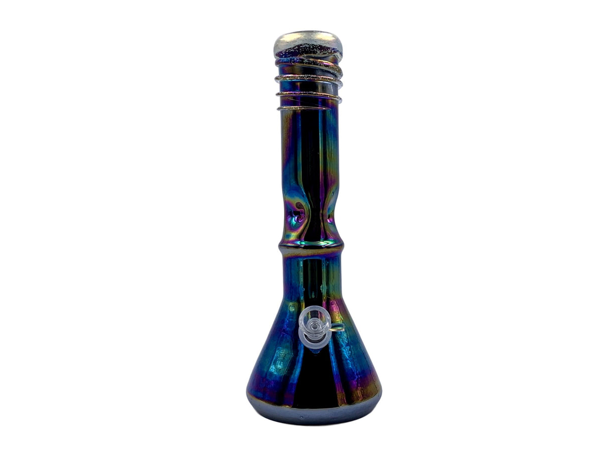 12" Vibrant Glow Glass Bong
